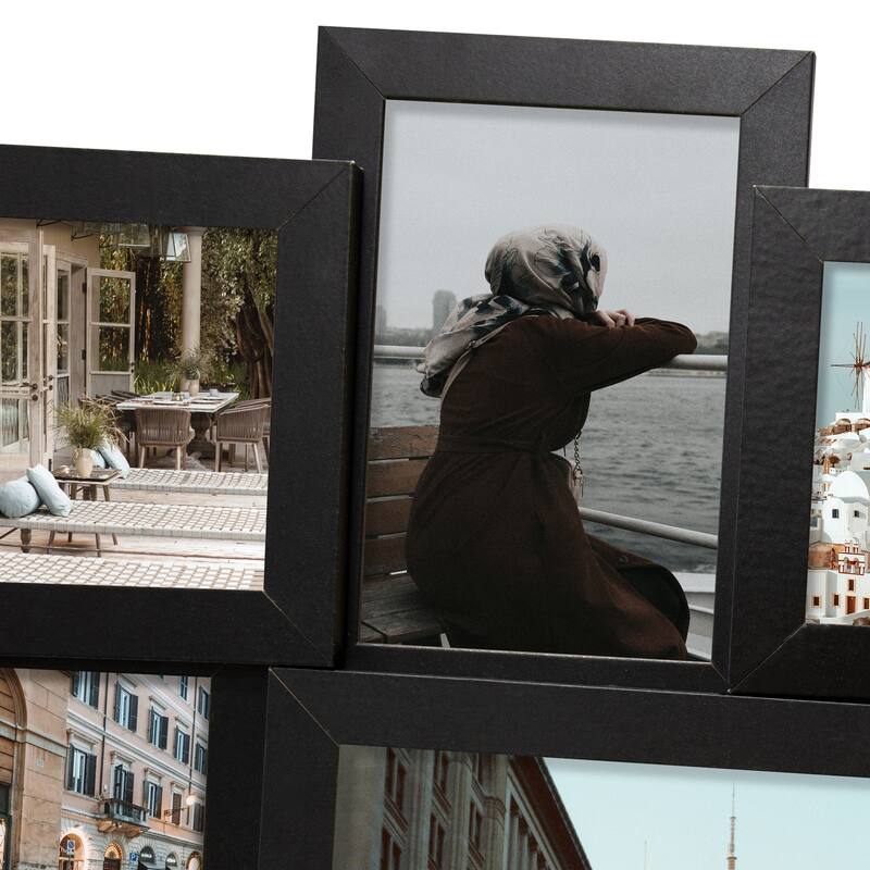 Gallery Design Photo Frame - Elegant Black PVC Frame for Memorable ...