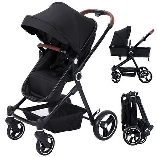 2 in1 Baby Stroller, High Landscape Infant Stroller - Bed Bath & Beyond ...