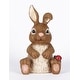 Rabbit Sitting With Ladybug - Bed Bath & Beyond - 29045496