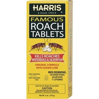 P. F. Harris Mfg. 6 Oz Roach Tablets HRT-6 Unit: EACH - Bed Bath ...