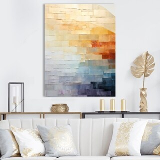Designart "Minimalism Colors In Harmony" Rainbow Wall Art - Bed Bath ...