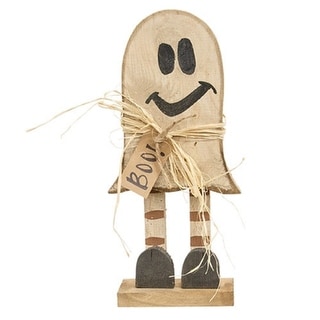 Rustic Wood Skinny Leg Baby Ghost on Base - Bed Bath & Beyond - 40935255