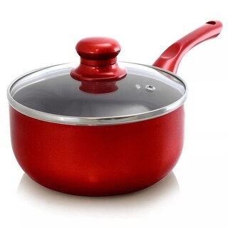 Better Chef 1.5Qt Ceramic-Coated Saucepan with Glass Lid - Bed Bath ...