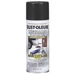 Rust-Oleum Stops Rust Rust Preventative Spray Paint, 11 Oz, Black Night ...