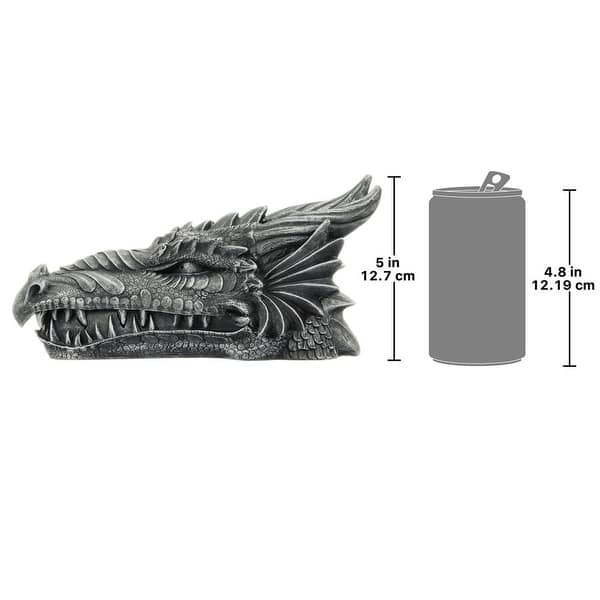 Design Toscano Stryker the Smoking Dragon Sculptural Incense Box - Bed ...