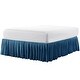 Serenta 18 Inch Drop Diamond Square Matching Bed Skirt - Bed Bath ...