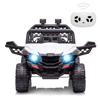 12V Kids Ride On Car Toddler Battery Powered Electric Truck Remote ...