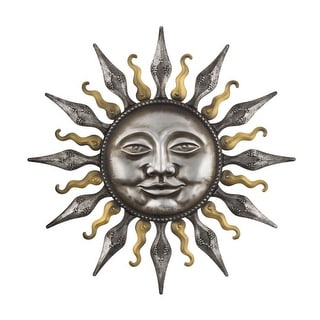 Metallic Sun Wall Decor 30" - Bed Bath & Beyond - 41675174