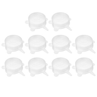 Silicone Stretch Lids, 24Pcs 2.56" Round Container Lid for Food Cover ...