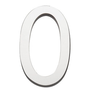 House Numbers 3D Number Mirror Wall Stickers Self-Adhesive Number 0-9 ...