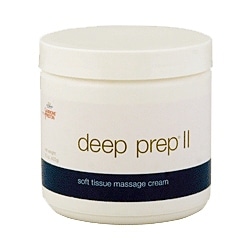 Rolyan Deep Prep II Tissue Massage Cream - 15oz Jar (Blue Container ...
