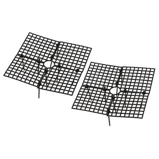 11.8" x 11.8" Plant Pot Grid, 2 Pack Square Flowerpot Soil Protector ...