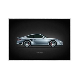 iCanvas "Porsche 911 Turbo Silver" by Mark Rogan Framed - Bed Bath ...