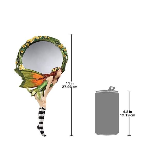 Design Toscano Lochloy House Fairy Looking Glass Hand Mirror - Multi ...