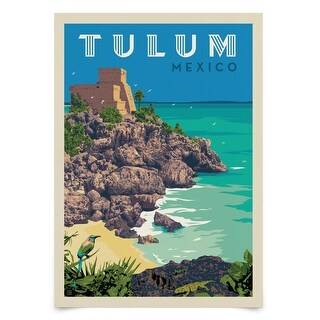 Mexico Tulum by Joel Anderson Poster Art Print - Americanflat - 16" x ...