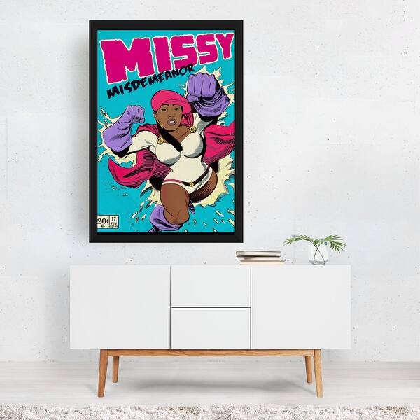 Dangerous Missy Illustrations Cartoon Comics Vintage Art Print/Poster ...