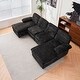 U-shaped Profile Sofa, Including Two Single Seats And Two Chaise ...