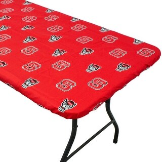 North Carolina State Wolfpack Tailgate Fitted Tablecloth, 33" x 33 ...