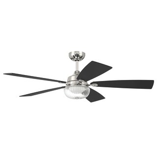 Craftmade CHS525 Chandler 52" 5 Blade Indoor Smart LED Ceiling Fan ...