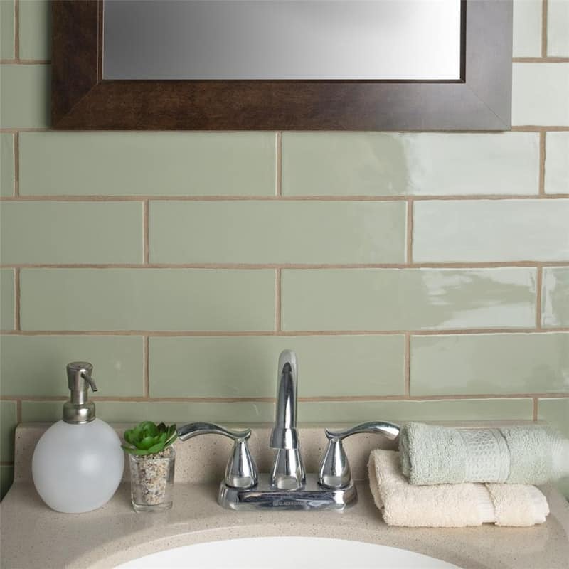 Merola Tile Chester Grey 3" x 12" Ceramic Wall Tile - Overstock - 10606819