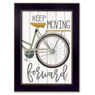 Moving Forward Black Framed Print Wall Art - Bed Bath & Beyond - 39737352