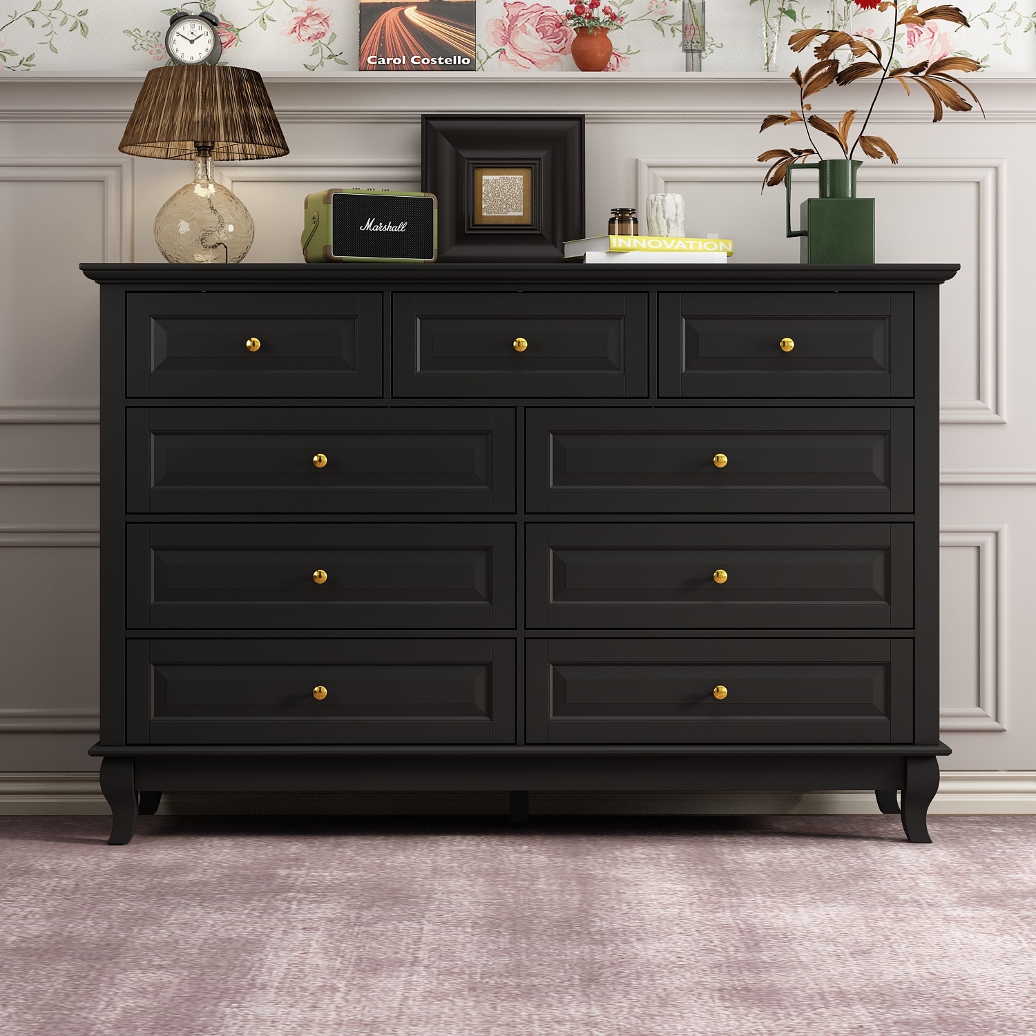 Black Traditional Dressers Bed Bath Beyond