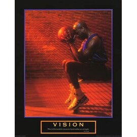 ''Vision: Basketball'' by Anon African American Art Print (28 x 22 in ...