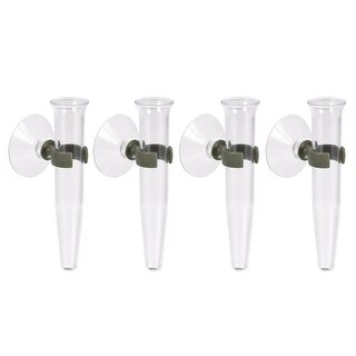 Floral Water Tubes W Suction Cup Plastic Wall Hanging Vase for Plants ...