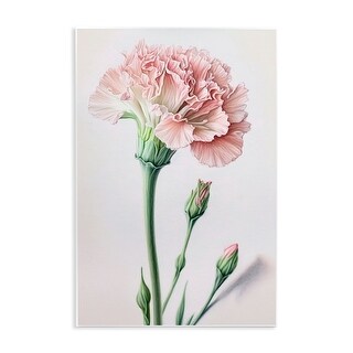 Stupell Pale Carnation Budding Wall Plaque Art Design By Incado - Bed ...