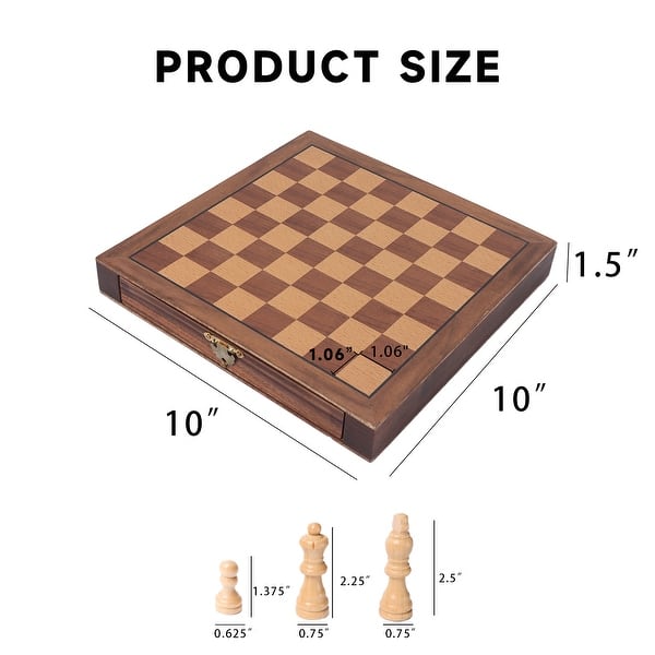 chess set dimensions