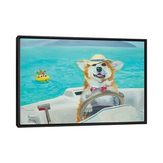 iCanvas "Boating" by Carol Luz Framed Canvas Print - Bed Bath & Beyond ...