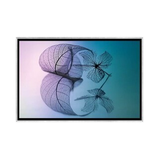 iCanvas "Story Of Leaf And Flower" by Shihya Kowatari Framed - Bed Bath ...