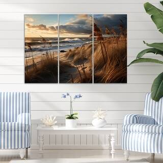 Designart "Beach Photo Coastal Impressions I" Nautical & Beach Wall ...