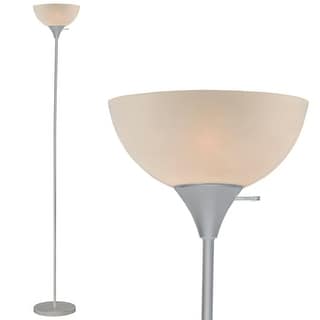 Stand Up Floor Lamp in Silver - Bed Bath & Beyond - 42325192