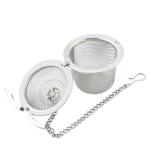 Stainless Steel Mesh Locked Filter Diffuser Tea Stainer 36mm Dia 2PCS ...