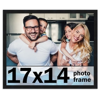 17x14 Frame Black Picture Frame - Complete Modern Photo Frame Includes ...