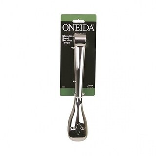 Oneida 54212 Salad Tongs, Polished Stainless Steel, 9" - Bed Bath ...