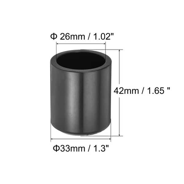 4Pcs PVC Pipe End Cap, 26mm ID Plug Fitting for Drainage Ventilation ...