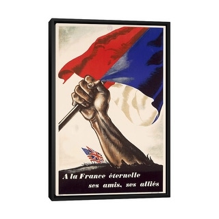 iCanvas "Poster for Liberation of France from World War II, 1944" by ...