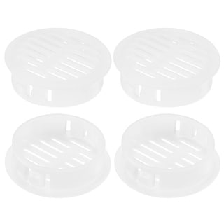 Round Soffit Vents, Plastic Air Vents Grille Circular Soffit Vents ...