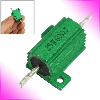 Green Aluminum Housed Wirewound Resistor 25W 60 Ohm - Bed Bath & Beyond ...