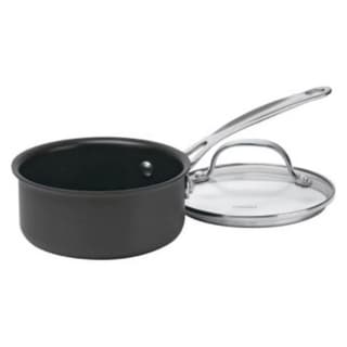 Chefs Classic Hard Anodized Non-stick 1-Quart Saucepan with Cover - Bed ...