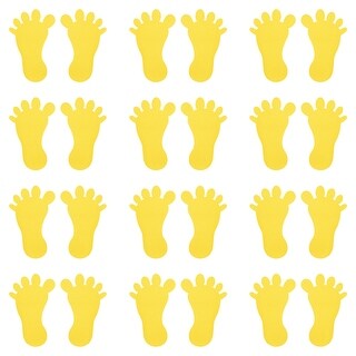 Feet Markers 2.36 x 4.72 Inch 12 Pair Foot Spot Markers Floor Markers ...