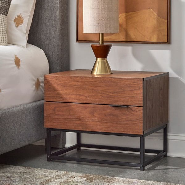 Simple Living Noble 2-Drawer Nightstand - Bed Bath & Beyond - 36561699