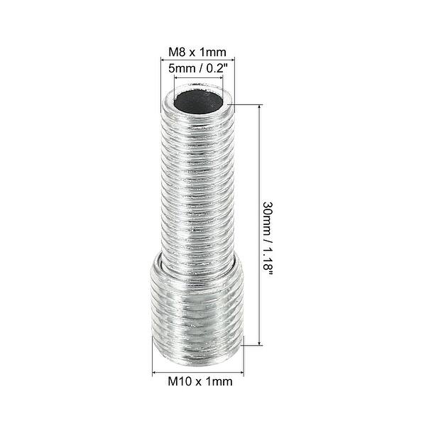 10pcs M10 to M8 Double Male Threaded Reducer Bolt Screw Adapter - Bed Bath & Beyond - 38007946
