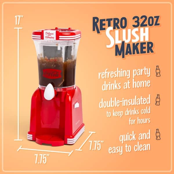 Coca-Cola 32-Ounce Retro Slush Drink Maker - Bed Bath & Beyond - 40327564