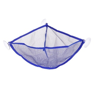 Stuffed Animal Net, Mesh Hammock Corner Hanging Nets Holder, Blue - Bed ...
