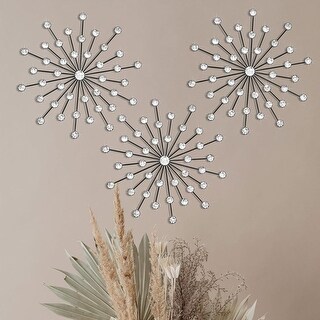 Metal Jeweled Wall Art Bling Crystal Home Décor - Bed Bath & Beyond ...