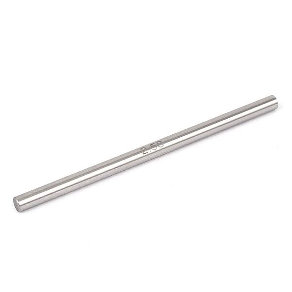 2.58mm Dia 50mm Length Tungsten Carbide Cylindrical Rod Measuring Pin ...