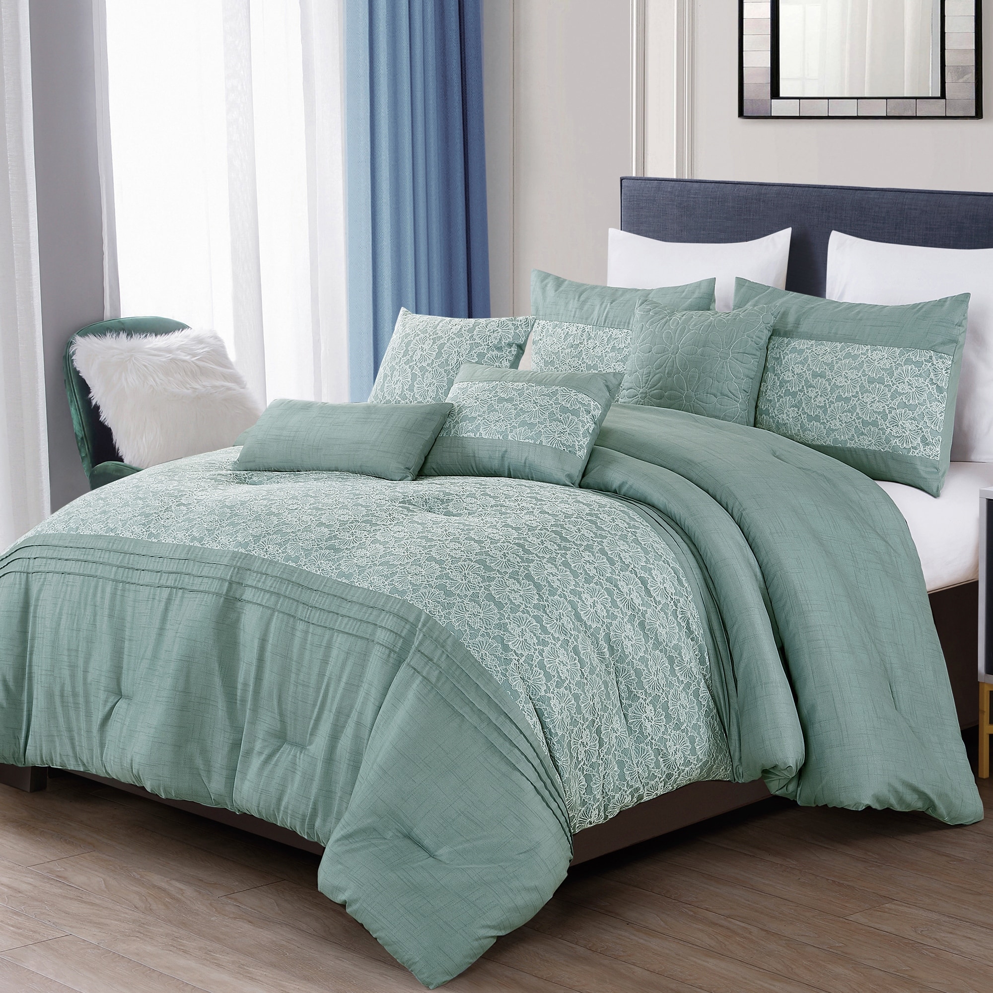Green Queen Size Comforters and Sets - Bed Bath & Beyond